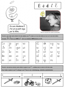 ORANGE - Méthode de lecture - CP son É I syllabique